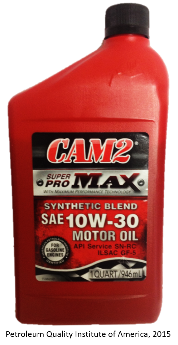 Cam210W30FrontFinished | The Petroleum Quality Institute of America